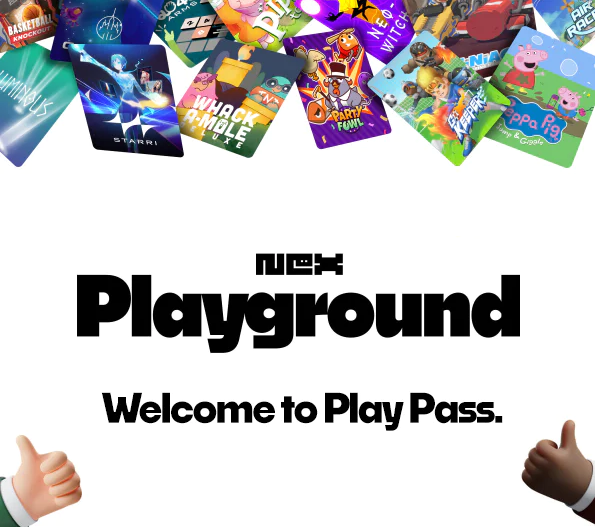 Get ready for Play Pass! - Nex Playground